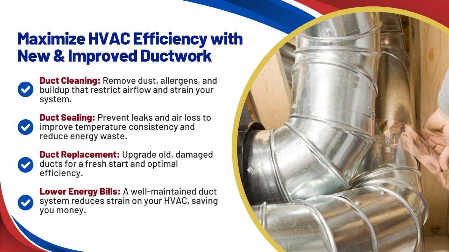 How New Ducts Can Boost Your HVAC System’s Efficiency | Quality Heating ...